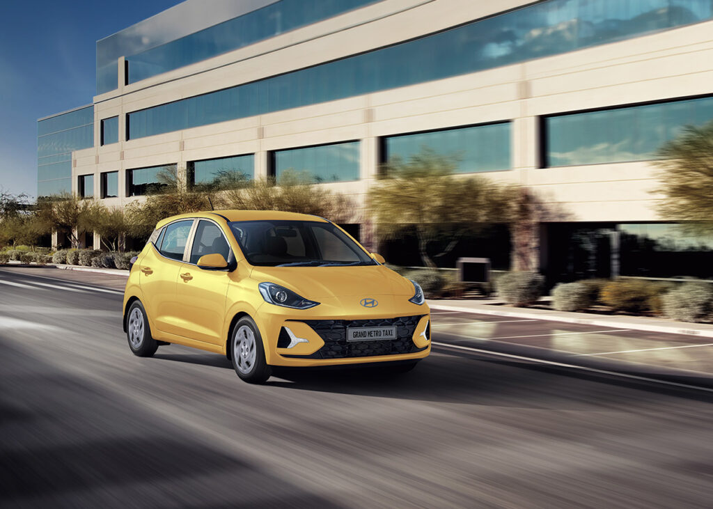 Hyundai Taxi Grand i10, Nuevo Hatchback para el servicio público ...